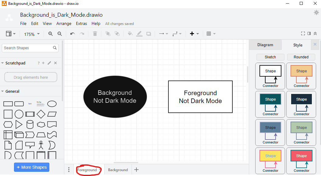 Dark mode colour changes · jgraph drawio · Discussion #3701 · GitHub