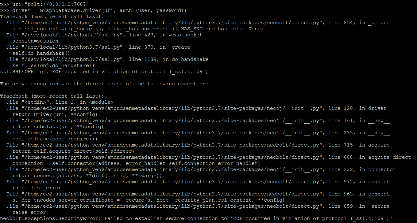 Not to able to connect to metadatasearch API call. · Issue #809 ...