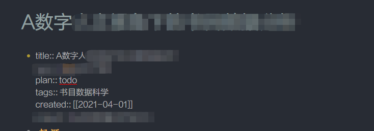 win10 0.0.4, 页面中的’Pages tagged with’，无法识别tags::格式的属性 · Issue #1957 · logseq/logseq · GitHub