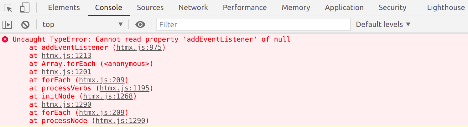hx-trigger="from:..." cannot handle newly added DOM elements · Issue #376 · bigskysoftware/htmx ...