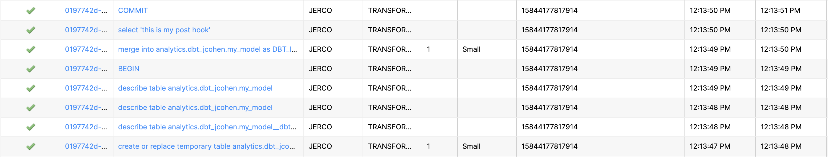 Snowflake Commit With Wrong Session When Merge · Issue 15 · Dbt Labsdbt Snowflake · Github