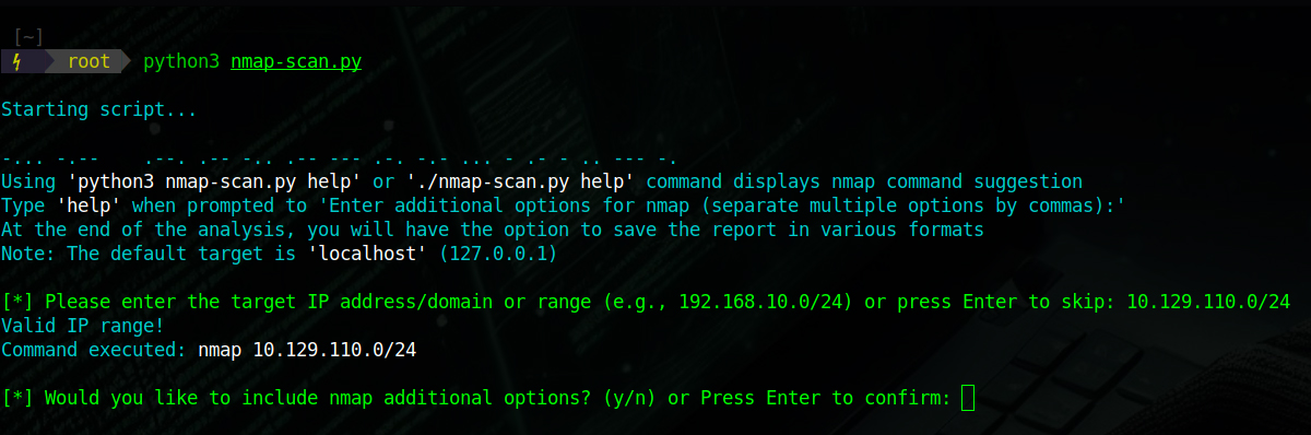 GitHub - pwdworkstation/nmap-scan: Simplified Nmap Exploration