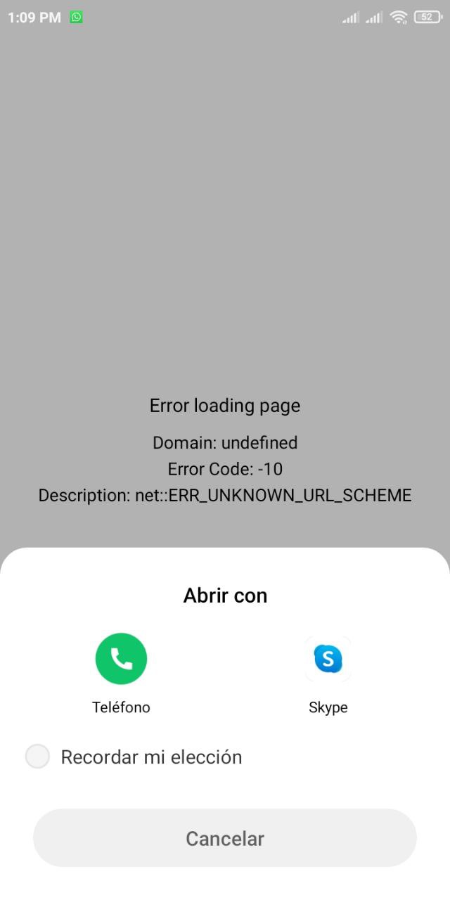 mailto: and tel: links do not work in webview · Issue #1084 · react-native-webview/react-native ...