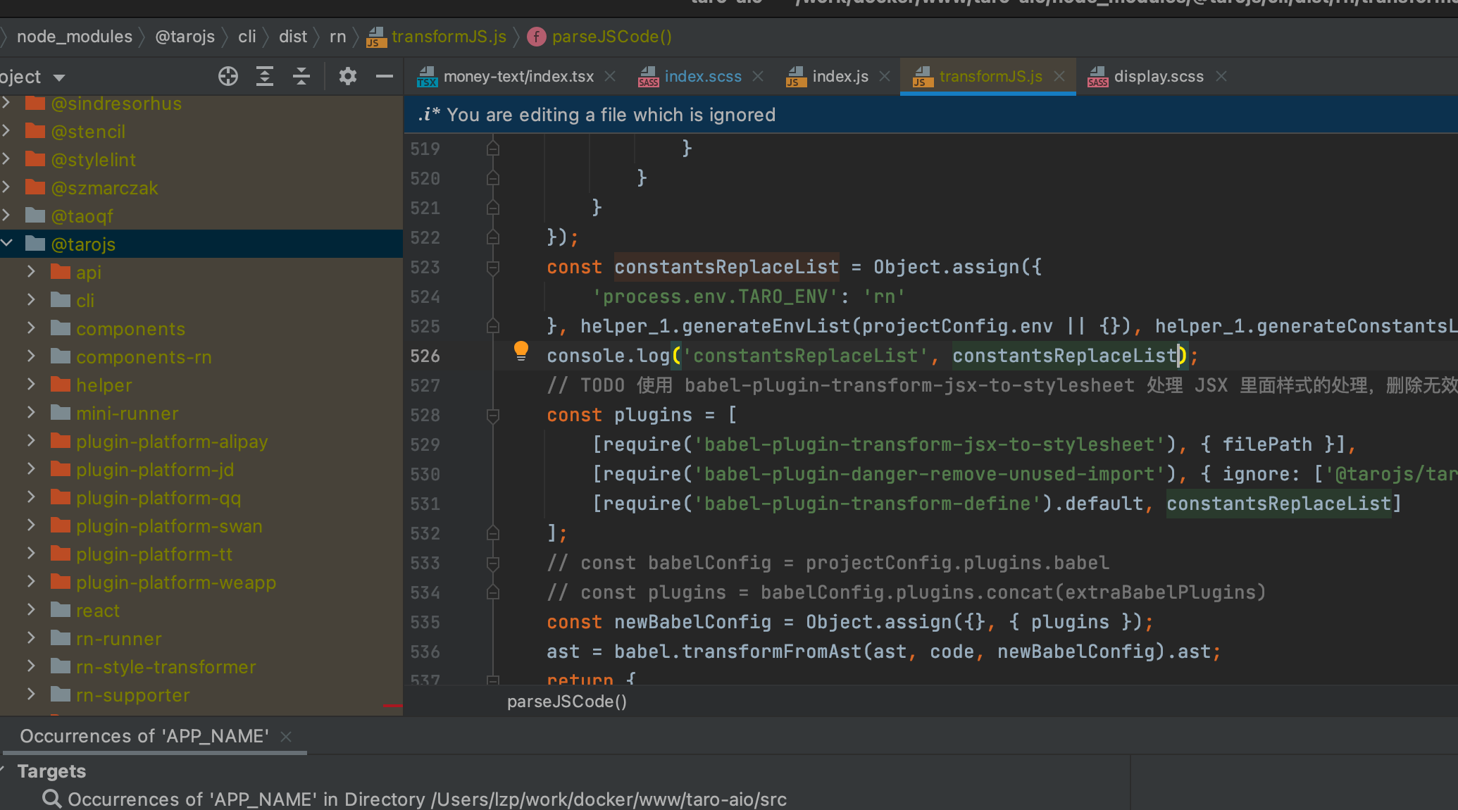 Taro3.2 RN不支持defineConstants · Issue #8893 · NervJS/taro · GitHub