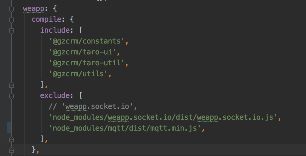 [BUG]weapp.compile.include中的子包使用@tarojs/async-await，最终编译会丢失引入 · Issue #4812 · NervJS/taro · GitHub