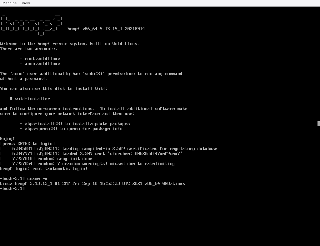 Please add support for hrmpf · Issue #993 · netbootxyz/netboot.xyz · GitHub