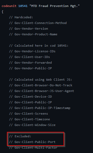 MakingTaxDigital - Excluded Fraud Prevention Header - Public Port ...