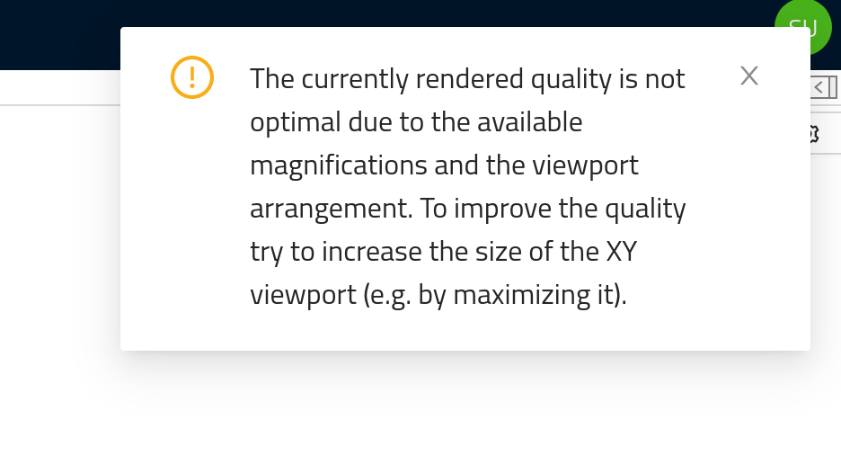 Maximizing 3D viewport triggers mag warning · Issue #6354 · scalableminds/webknossos · GitHub