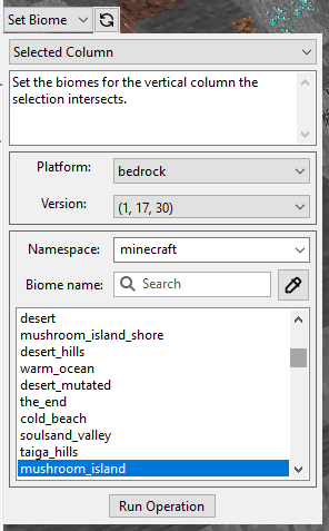 List biomes in order or alphabetical · Issue #436 · Amulet-Team/Amulet-Map-Editor · GitHub