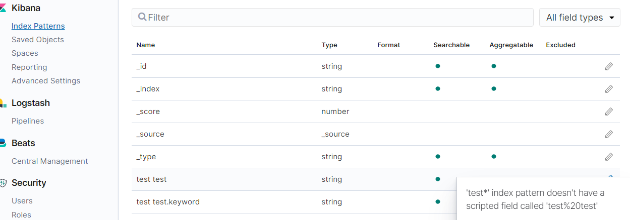 Value With Spaces Not Editable In Kibanaindex Pattern · Issue 44874 · Elastickibana · Github 