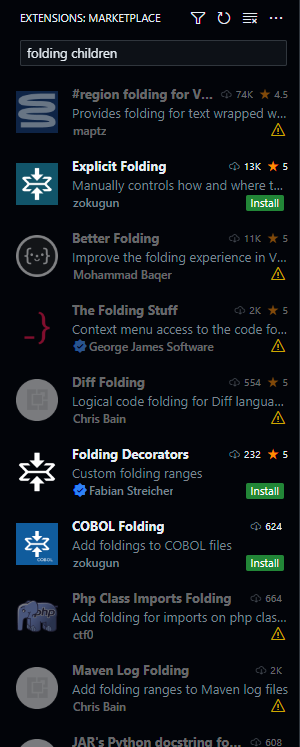 Filter for extensions that support the current workspace (opposite of @workspaceUnsupported ...