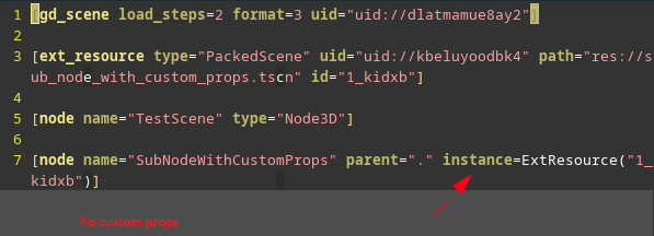 Save Branch as Scene loses custom props with PROPERTY_USAGE_ALWAYS_DUPLICATE · Issue #82819 ...