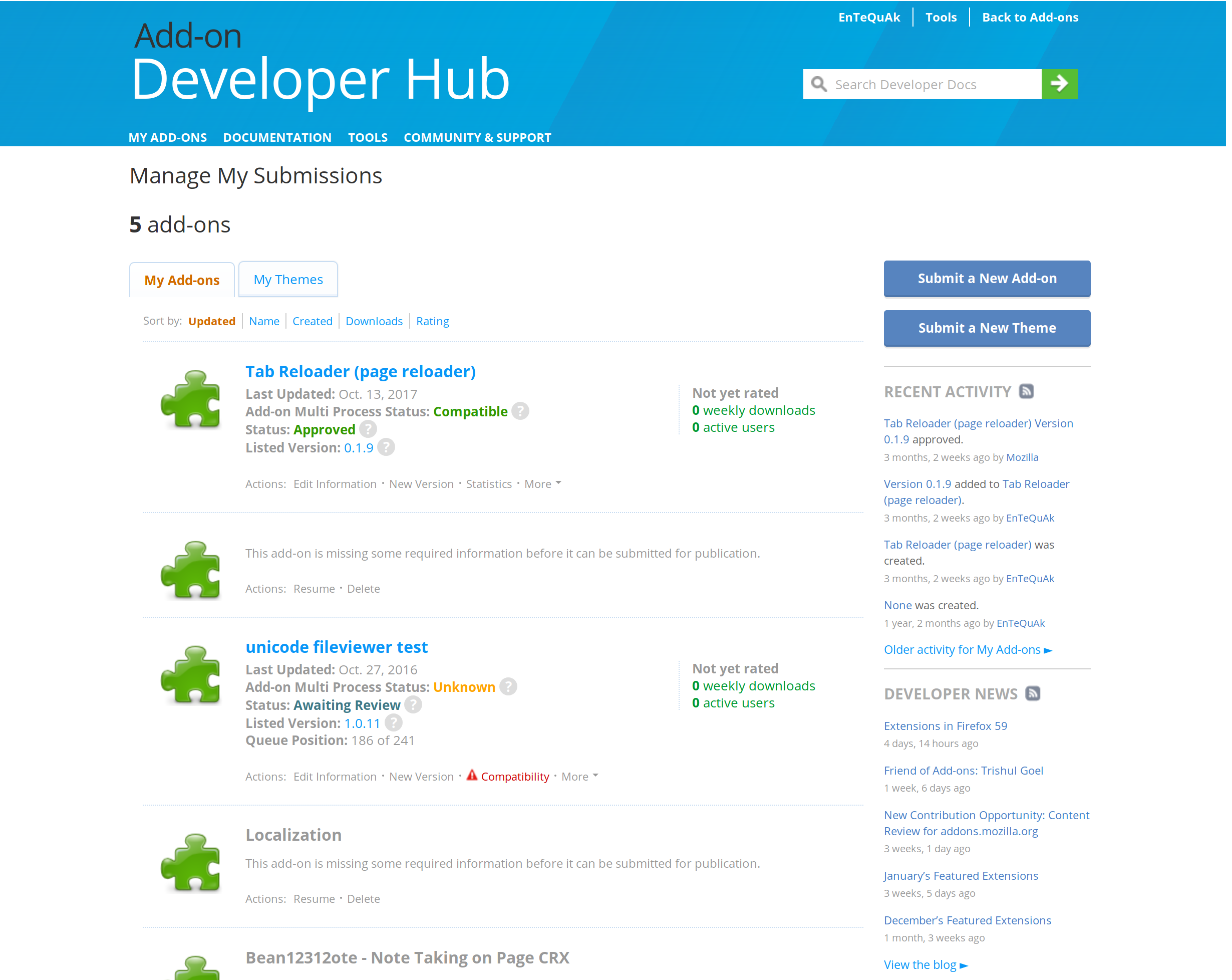 Remove Tabzilla from devhub · Issue #4025 · mozilla/addons · GitHub