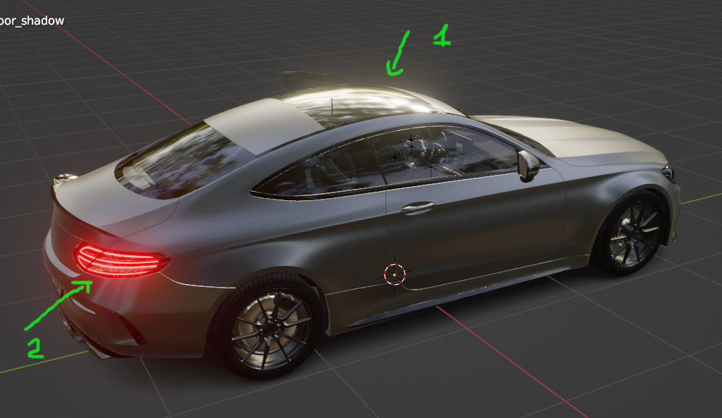 Bloom based on emissive threshold and emissive map rather than (or in ...