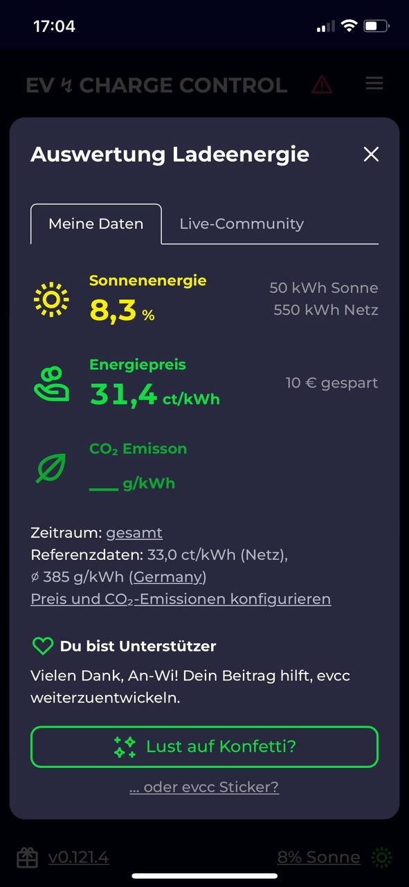 Keine Aktualisierung „auswertung Ladeenergie“ Mehr · Issue 10562 · Evcc Ioevcc · Github 