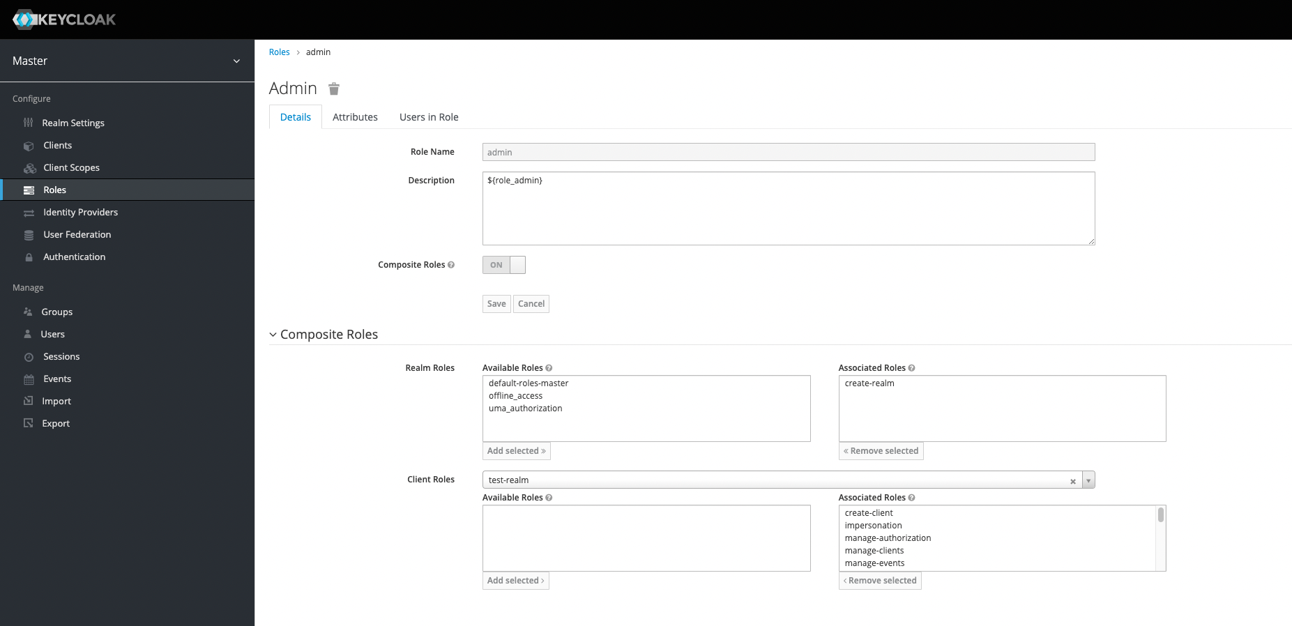 Kcsh Import Not Creating Realm Client Roles For Admin · Issue 11923 · Keycloakkeycloak · Github 4519