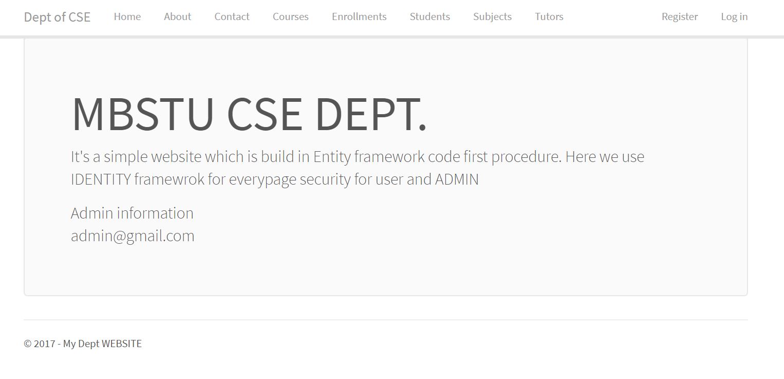 GitHub - Shohid/UniversityProject: Student record system of university where authority add and ...