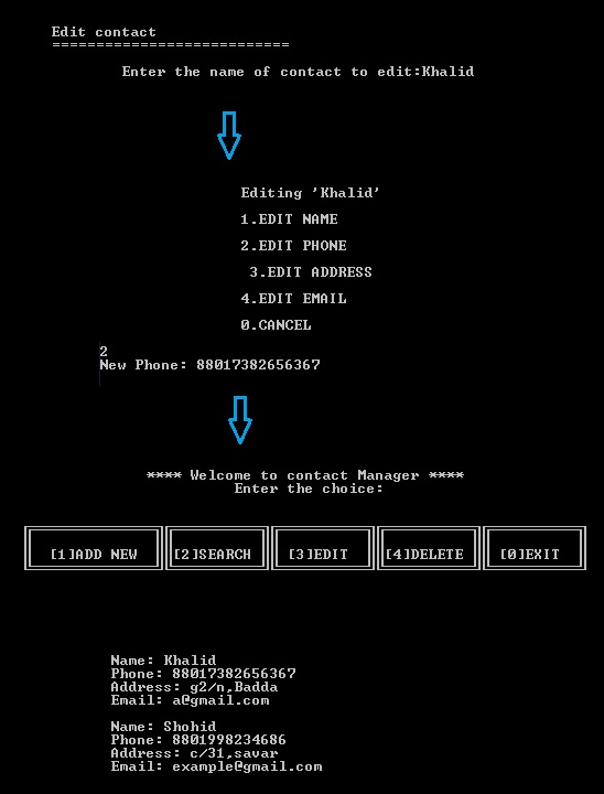 GitHub - Shohid/phonebook