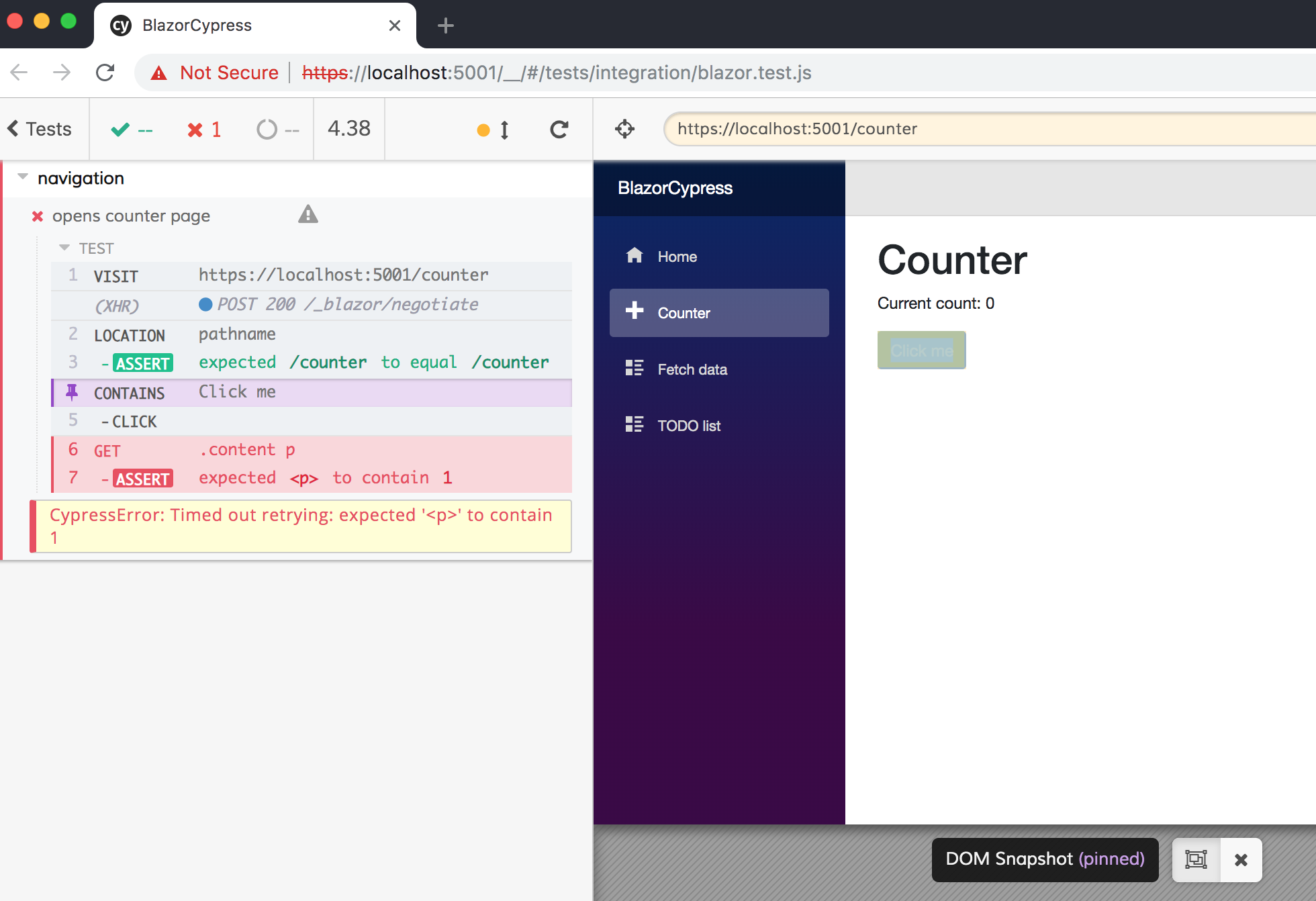 click event not propagated on ASP.NET Core Blazor app button element · Issue #4635 · cypress-io ...
