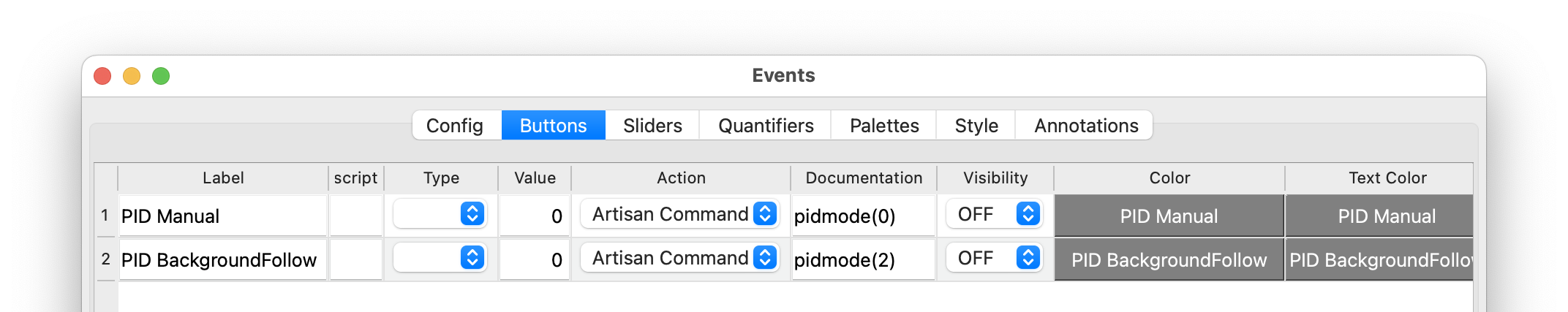 Sliders command is not executed automatically in Artisan PID mode · Issue #1136 · artisan ...