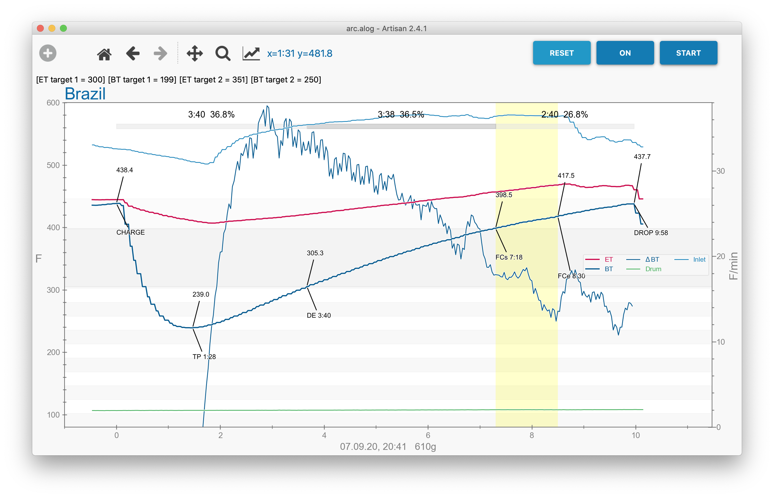 v2.4.0 freezes during config and when trying to launch new roast ...