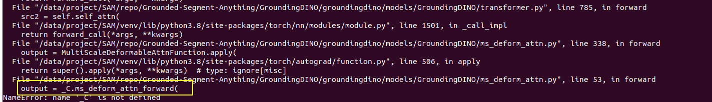 ImportError: cannot import name '_C' from 'groundingdino' · Issue #84 · IDEA-Research/Grounded ...