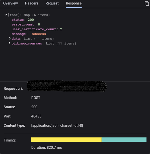 Header Tab details showing in Request & Response tabs too · Issue #6586 · flutter/devtools · GitHub