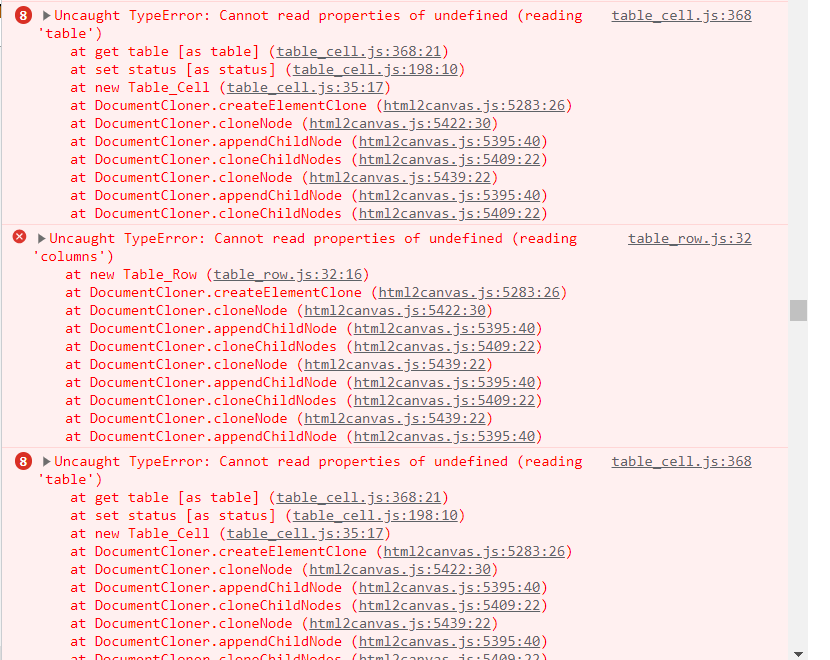 I Have An Uncaught Typeerror When I Want To Take A Screenshot · Issue 3091 · Niklasvh