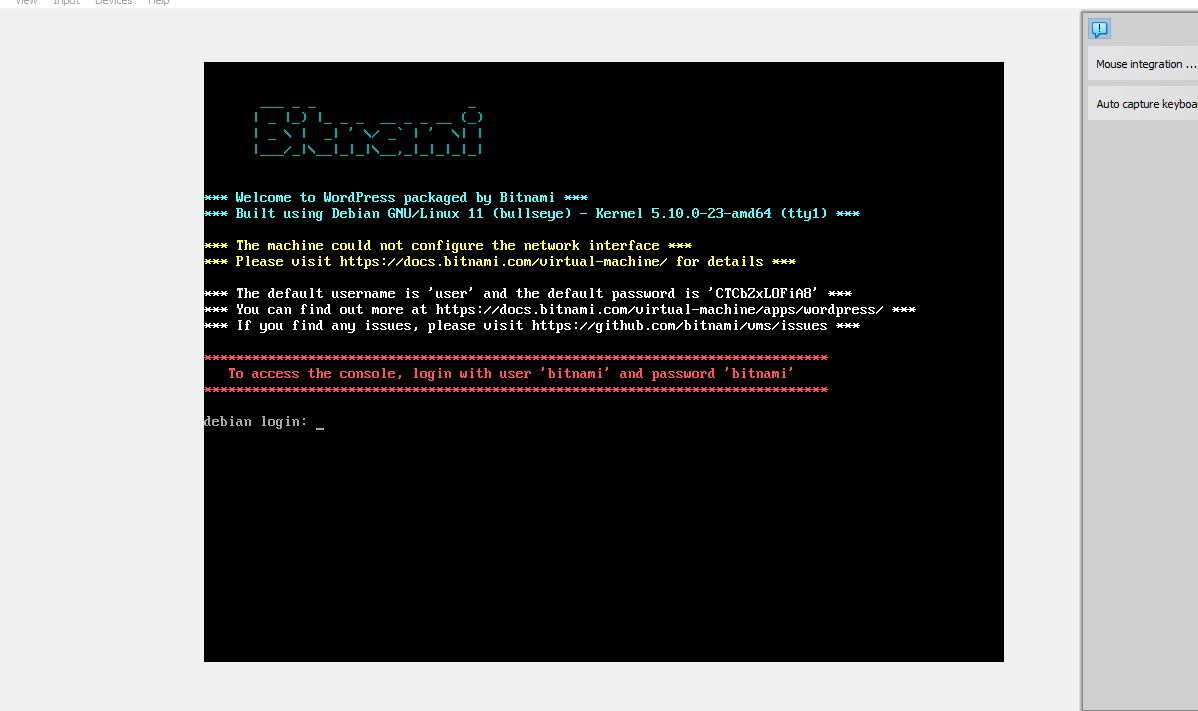 The machine could not configure the network interface · Issue #840 · bitnami/vms · GitHub
