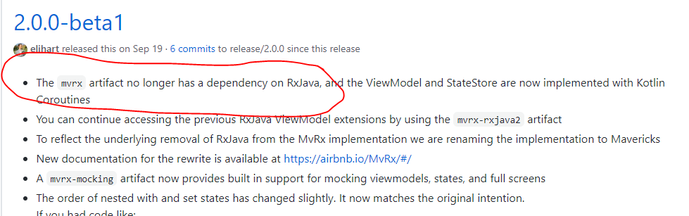 Mavericks 2.0 still contains RxJava & RxAndroid as dependency · Issue ...