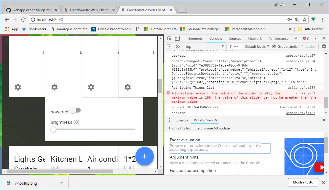 webapp client things menu brightness slidebar behavior is variable · Issue #149 · freedomotic/fd ...