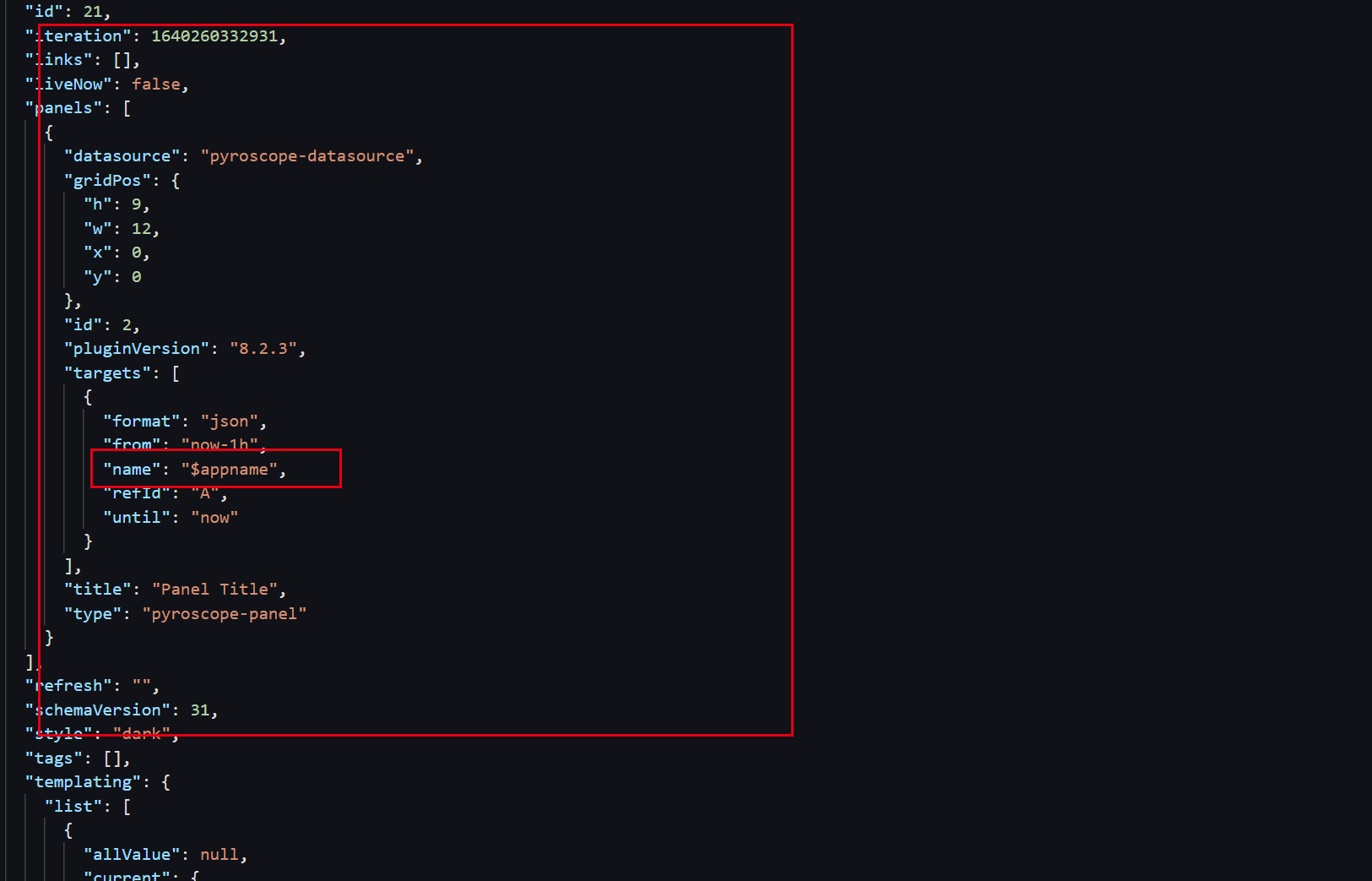 feat: grafana plugins pyroscope-datasource cannot use grafana templating variables. · Issue #647 ...