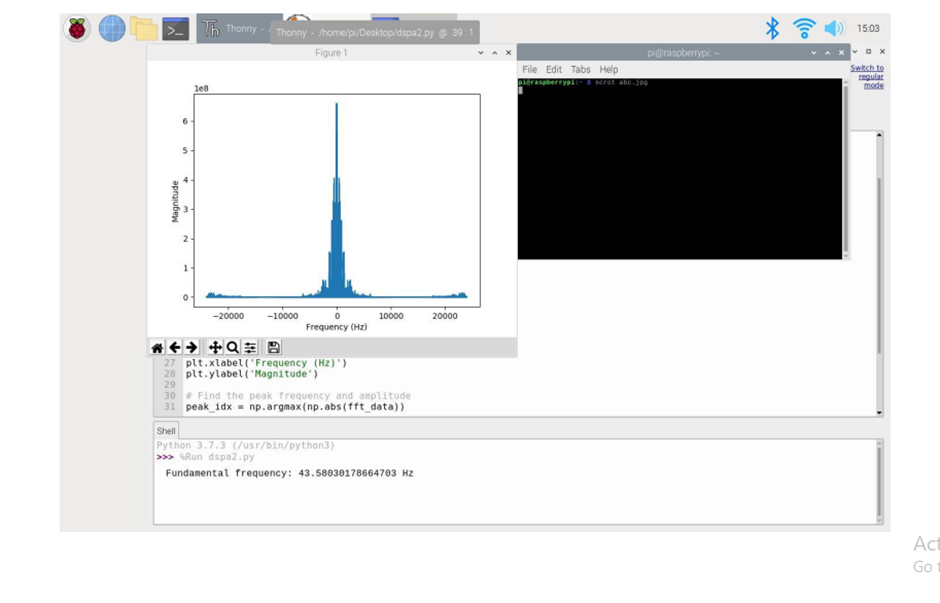 GitHub - Vaishd30/Frequency-Analysis-of-Audio-file-using-Raspberry-Pi: Involves reading in an ...