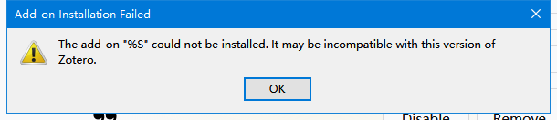 Add On Installation Failed The Add On Scould Not Be Installedit May Be Incompatible With
