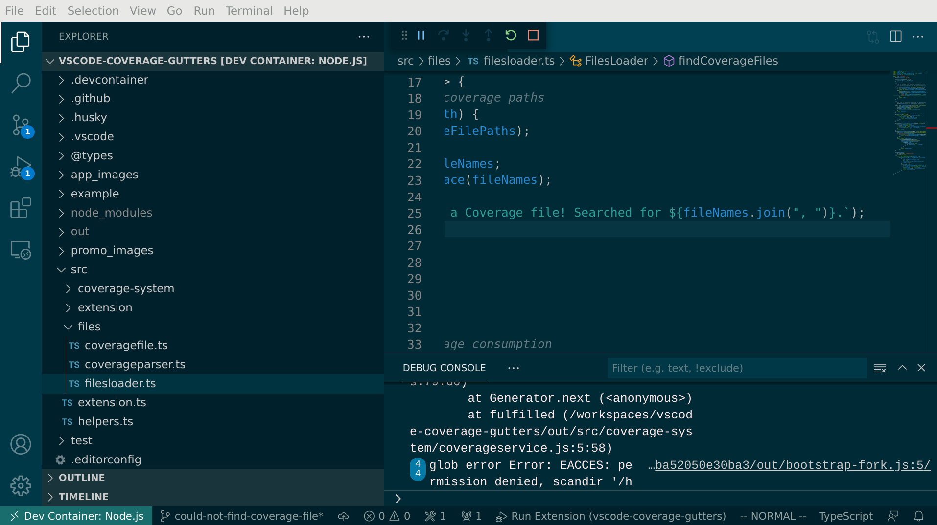 Could not find a Coverage file! · Issue #334 · ryanluker/vscode-coverage-gutters · GitHub