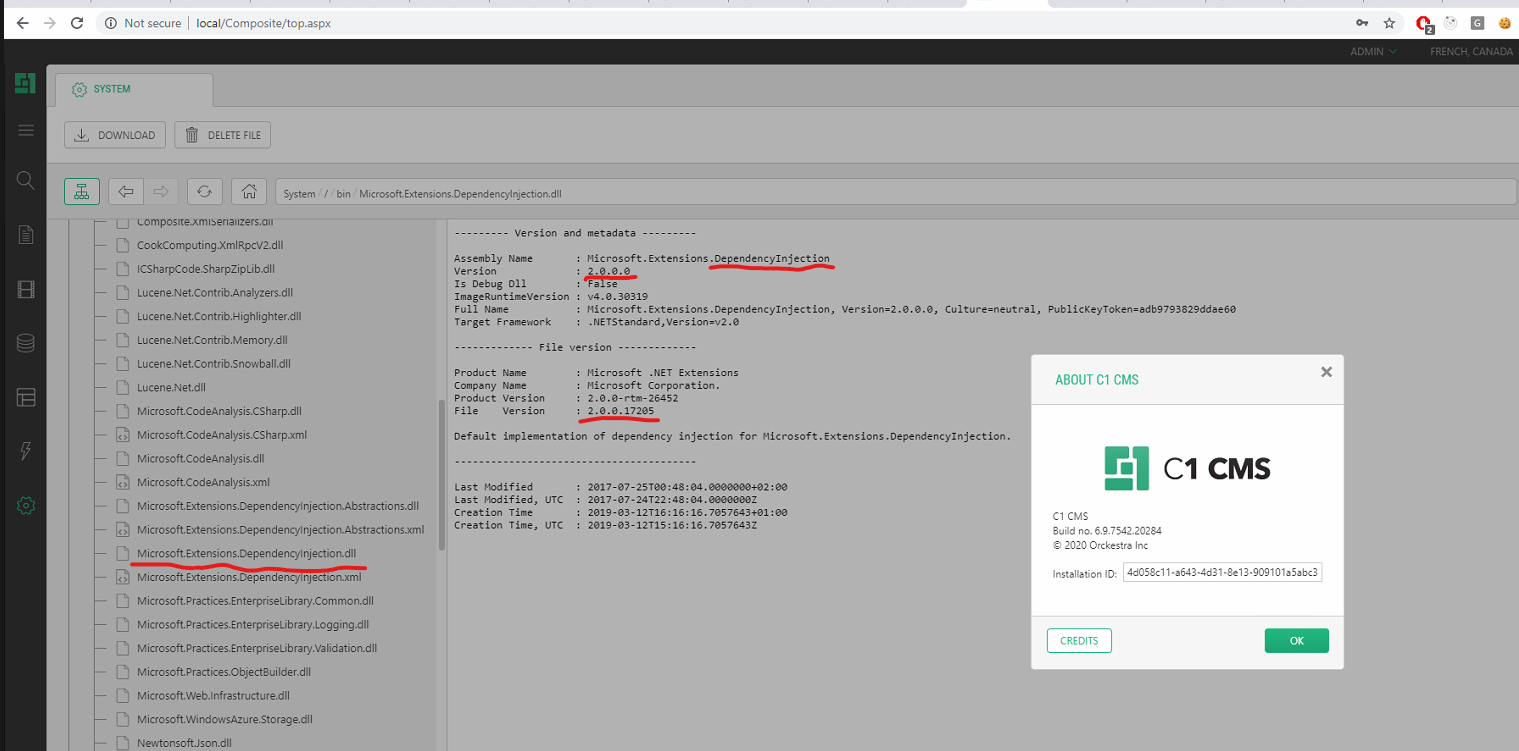 Upgrade the version of Microsoft.Extensions.DependencyInjection.* from 1.1 to 2.0 · Issue #745 ...