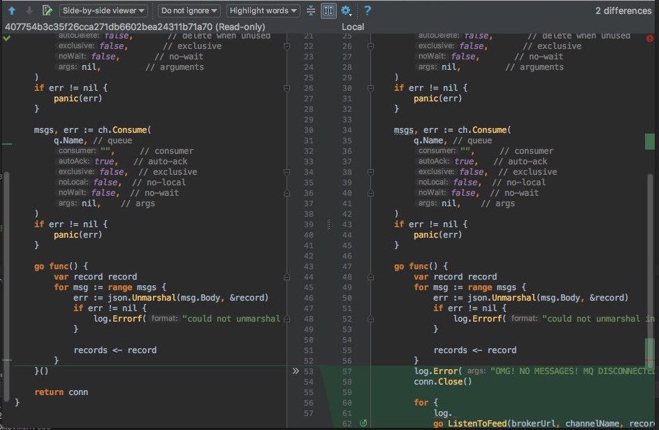 diff: Collapse unchanged fragments · Issue #39138 · microsoft/vscode · GitHub
