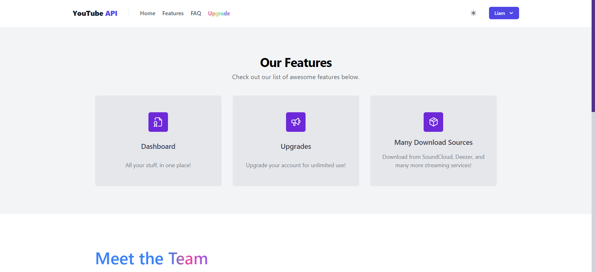 GitHub - imLiaMxo/YoutubeAPI2: A PHP YoutubeAPI using Youtube-DL