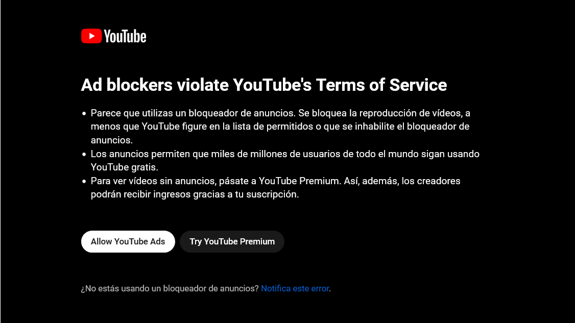 youtube.com: detection · Issue #18931 · uBlockOrigin/uAssets · GitHub