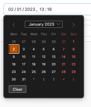 Use a datepicker library rather than ` ` · Issue #385 · lookbook-hq/lookbook · GitHub