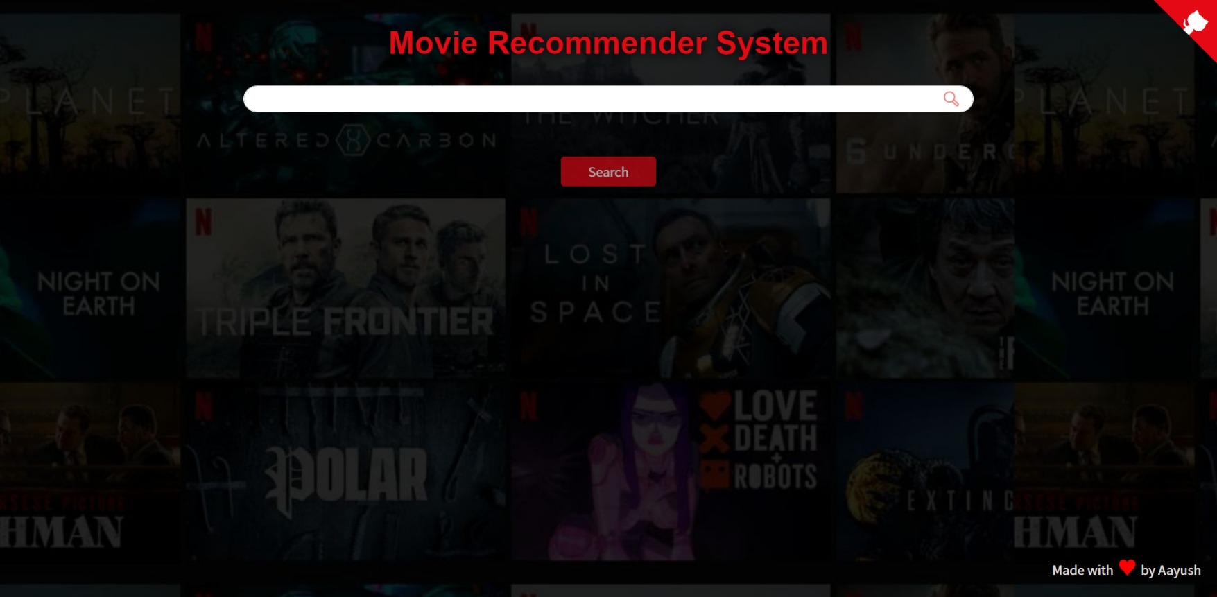 GitHub - AayushhM/Movie-Recommender-System: Deploying a recommender system