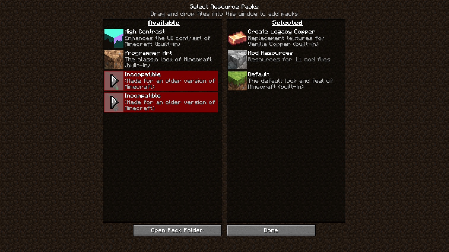Resource Pack not compatible with 1.20.1 · Issue #303 · Layers-of-Railways/Railway · GitHub