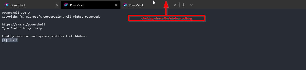 Tabs in fullscreen · Issue #4894 · microsoft/terminal · GitHub