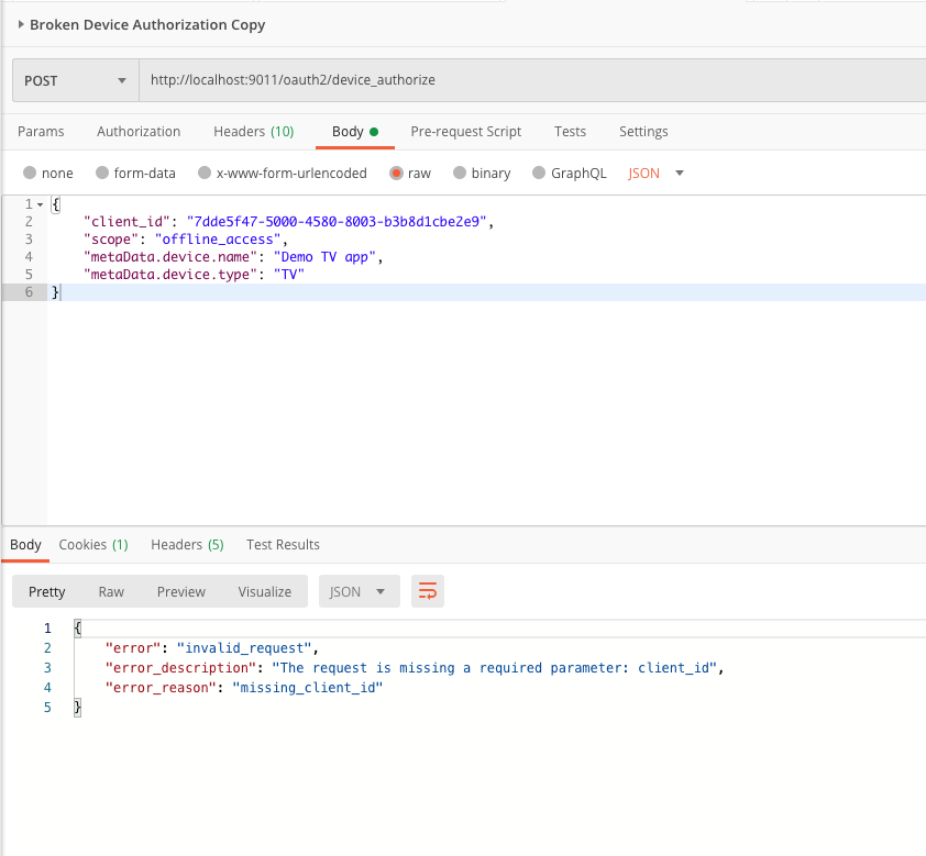 device_authorize endpoint requires client_id as URL Param? · Issue #639 · FusionAuth/fusionauth ...