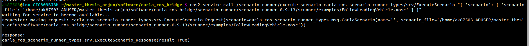 ROS Scenario runner example from documentation not working · Issue #1017 · carla-simulator ...