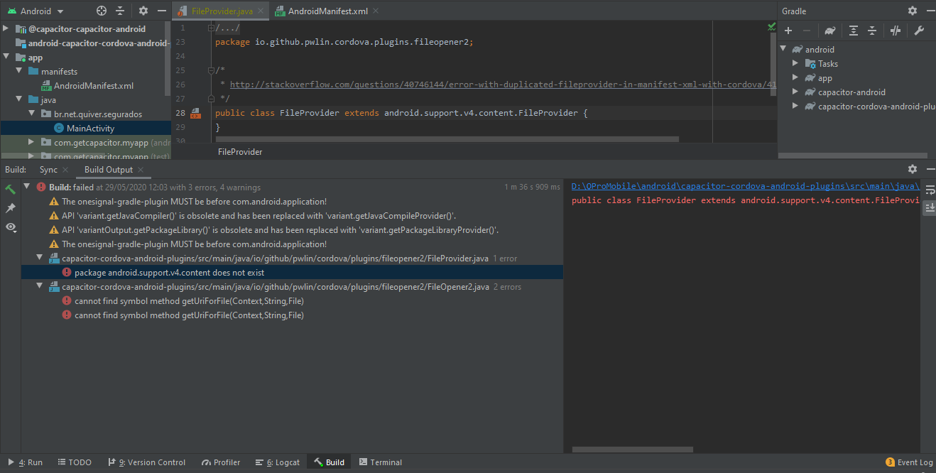 bug: need migrate to AndroiX everytime when update project · Issue #3015 · ionic-team/capacitor ...