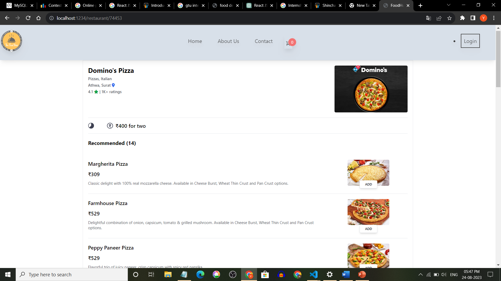 GitHub - yashpatel003/FoodHub_App: FoodHub is a delightful food app ...