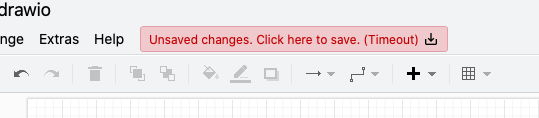 Drawio file won't save. "Unsaved changes. Click here to save (Timeout)" · Issue #3722 · jgraph ...