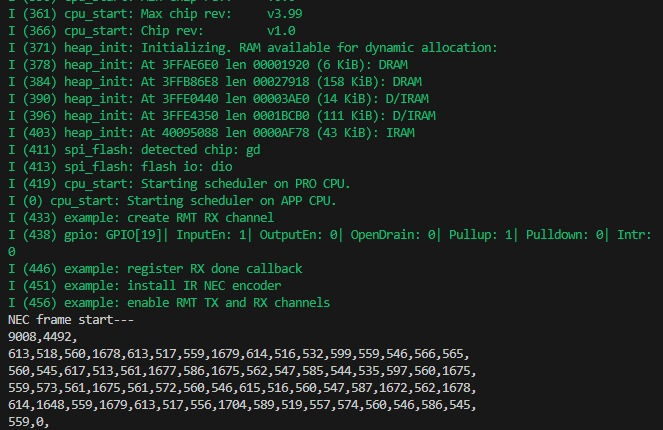 Trasmitting any Raw data array in ESP IDF V5.0 using encoder (IDFGH-10616) · Issue #11851 ...
