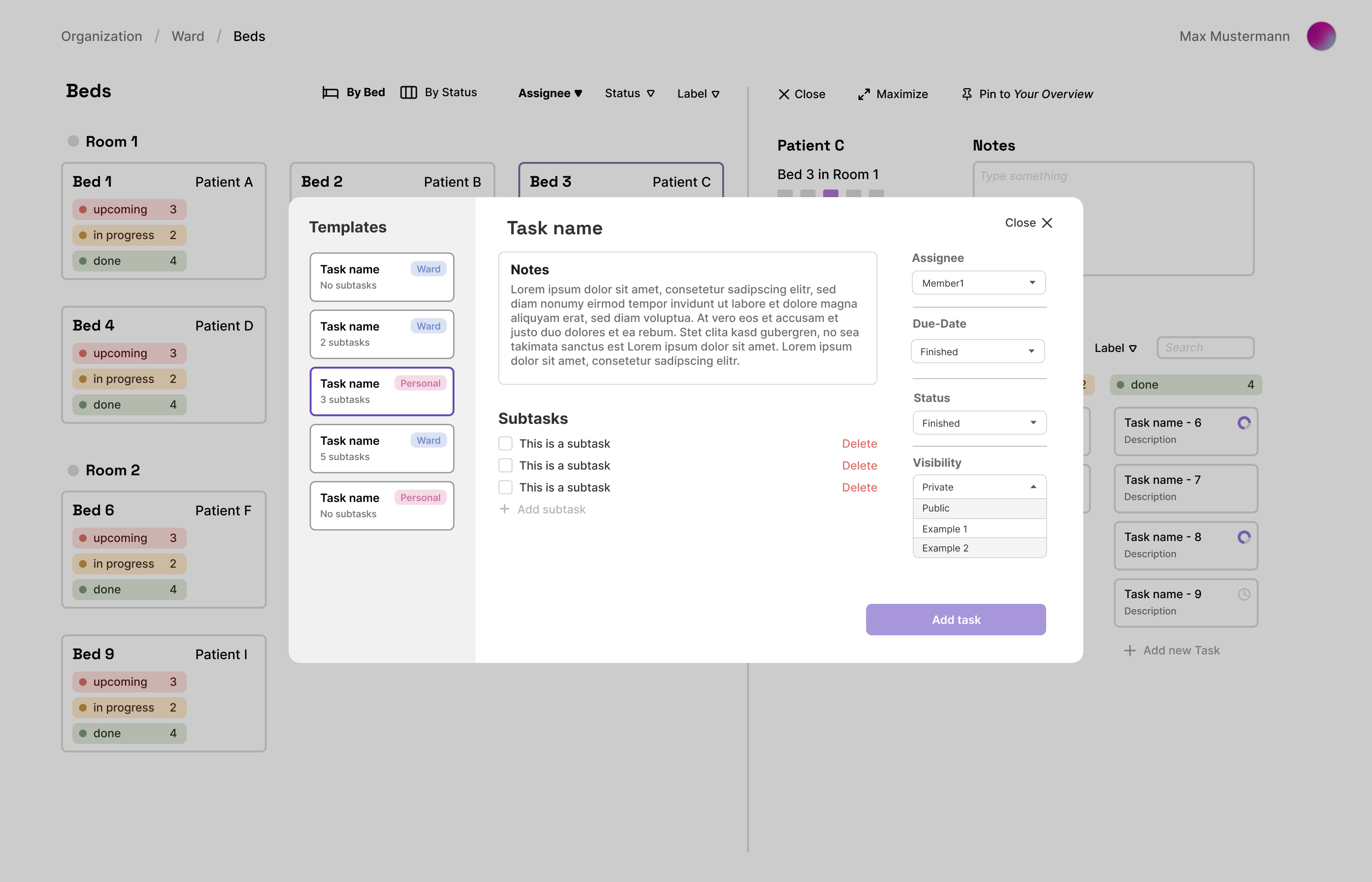 Use label for TaskTemplateCard · Issue #393 · helpwave/web · GitHub